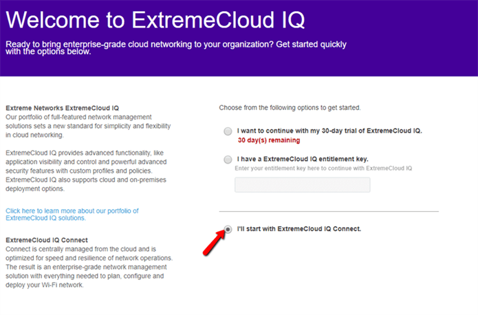ExtremeCloud IQ Connect for Free | Cloud Management Login | Netagen
